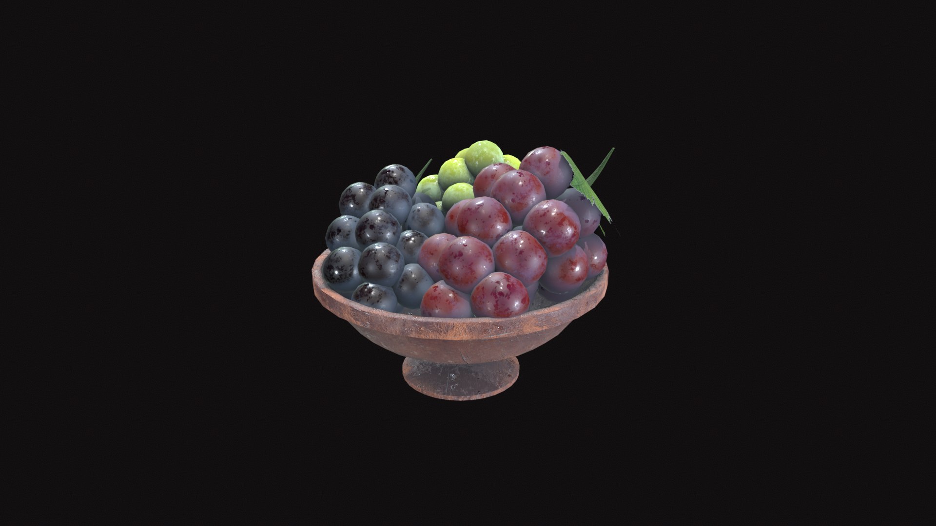 3D Medieval Grapes Model - TurboSquid 2321024