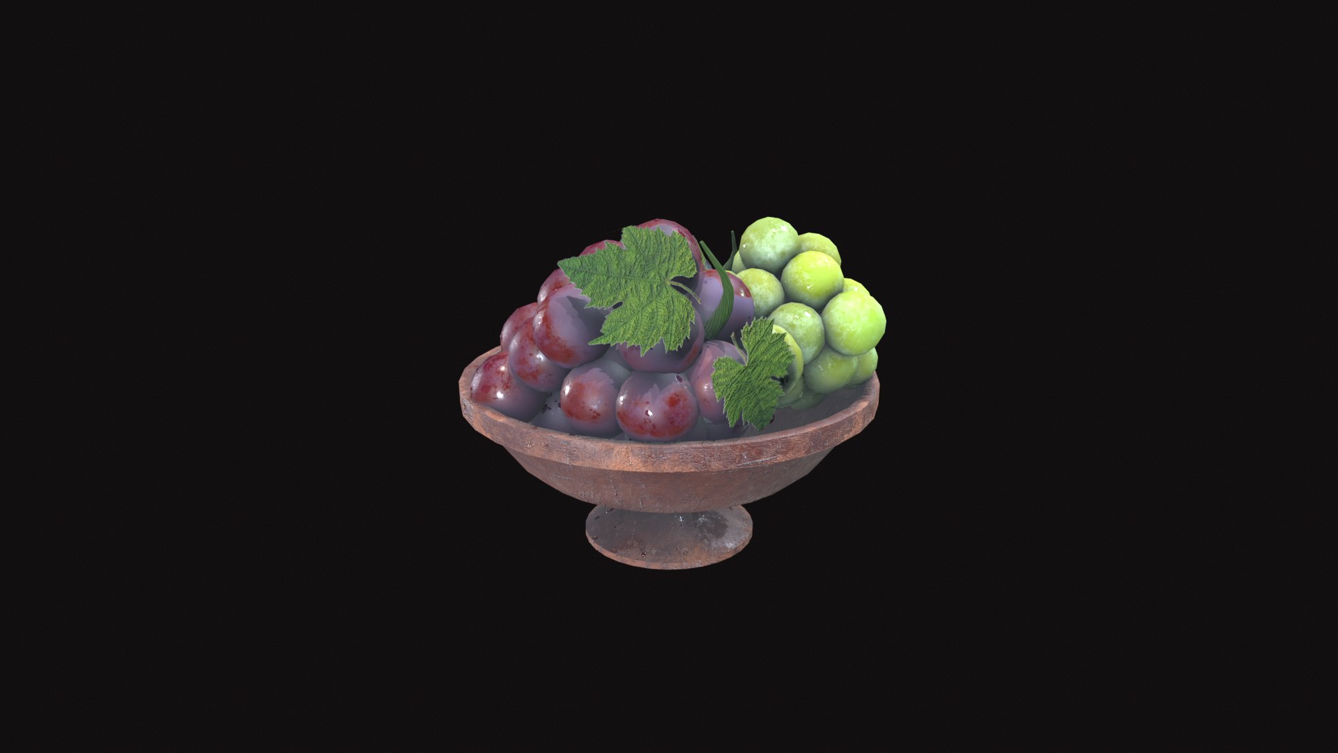 3D Medieval Grapes Model - TurboSquid 2321024