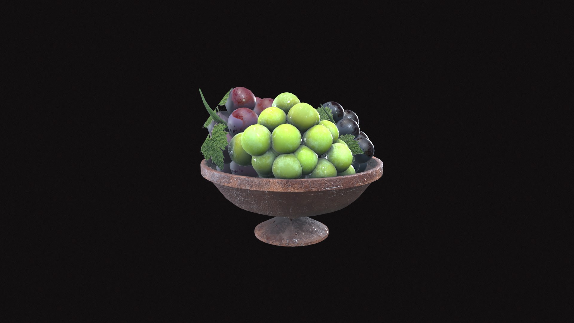 3D Medieval Grapes Model - TurboSquid 2321024