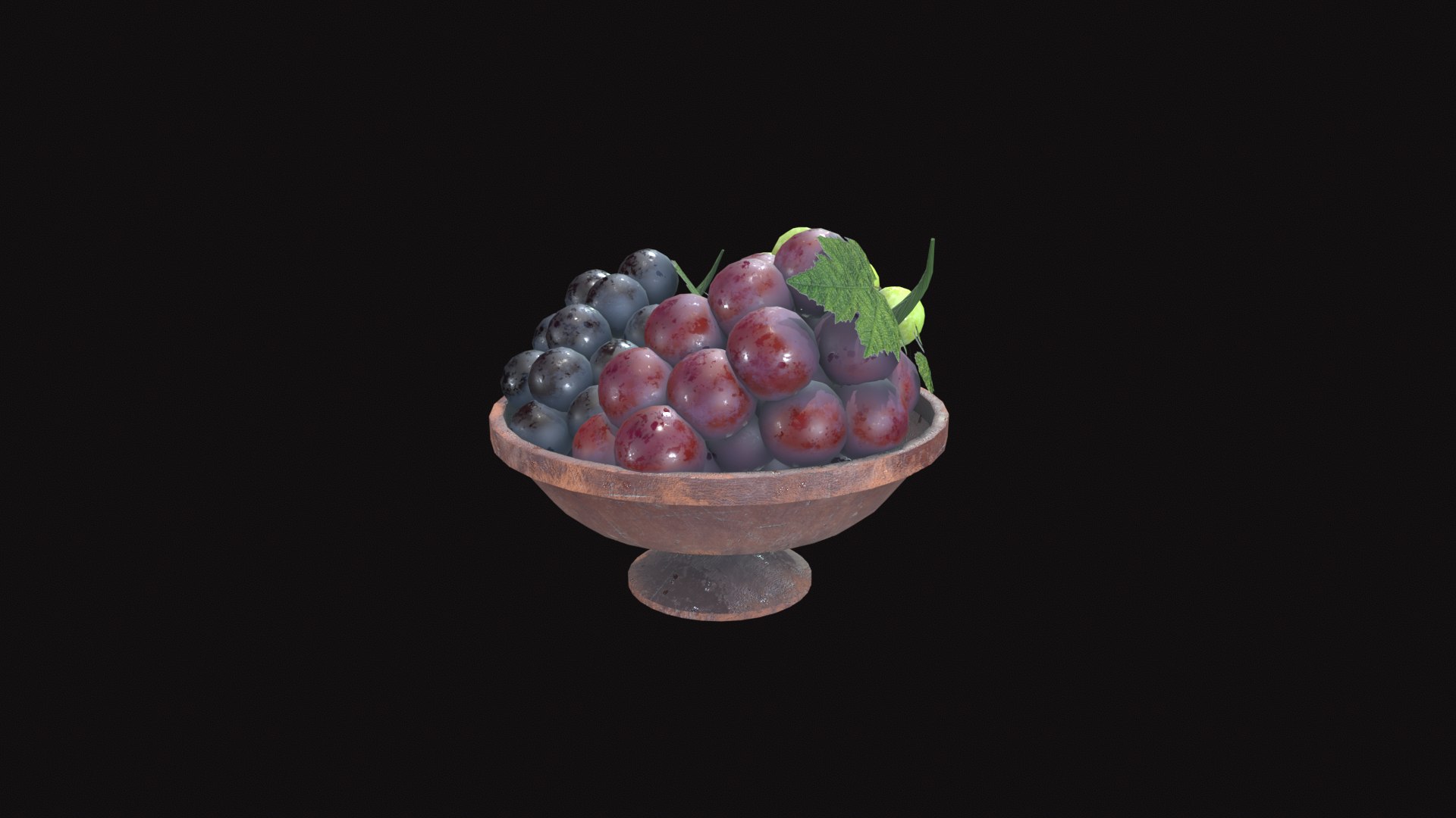 3D Medieval Grapes Model - TurboSquid 2321024