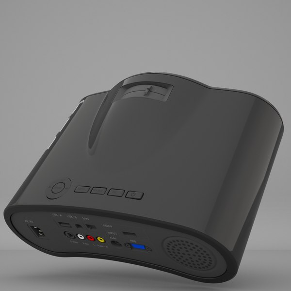 3D projector design model - TurboSquid 1167901