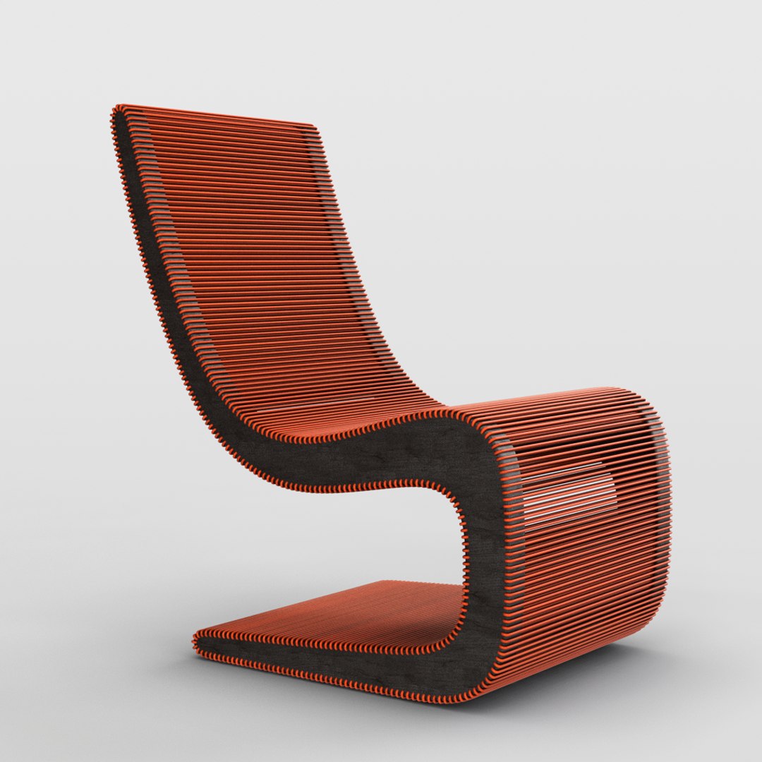 Piegatto Rest Chairs 3D - TurboSquid 1158296