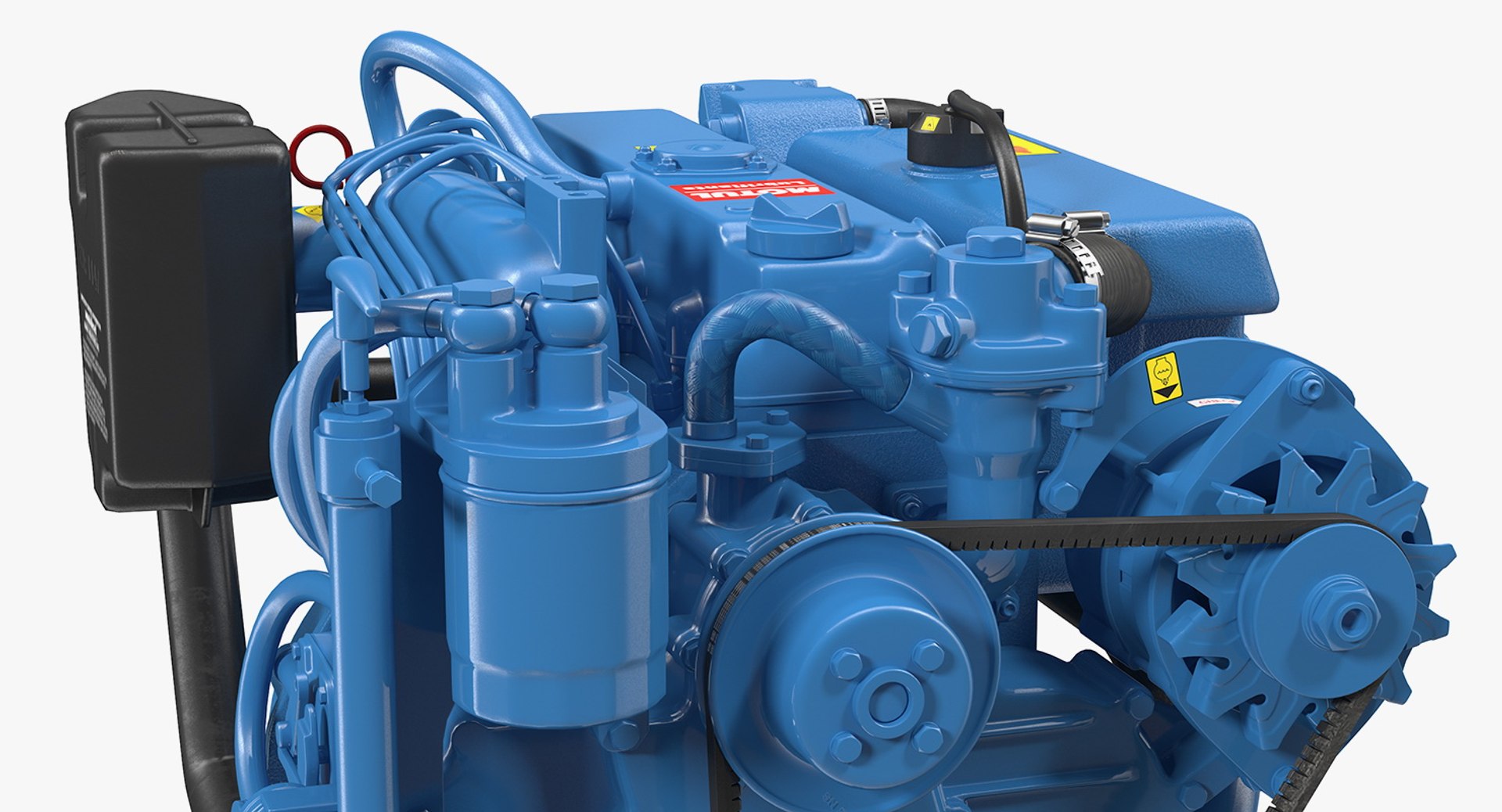 Nanni diesel 4 cylinder 3D - TurboSquid 1400918