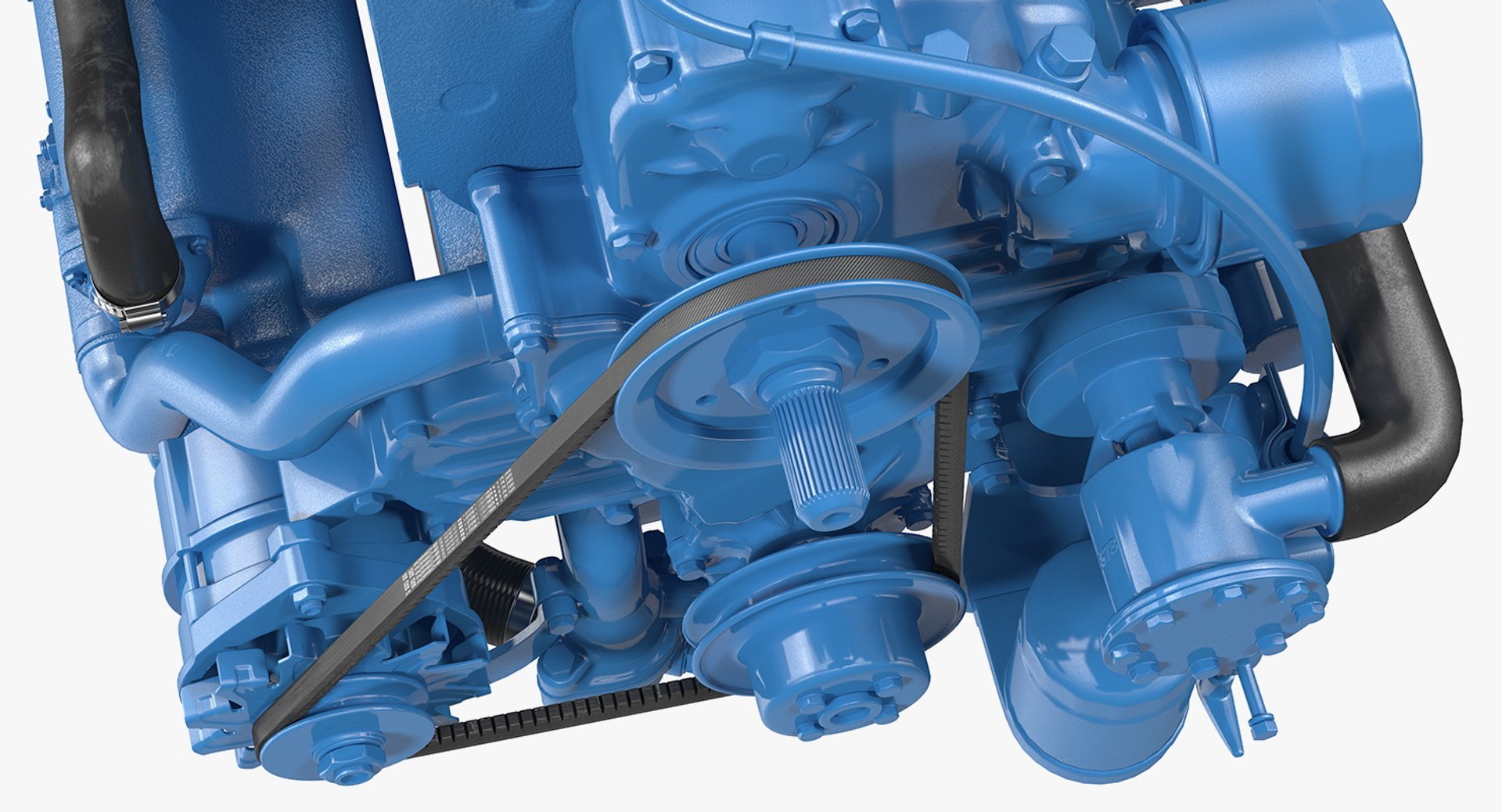 Nanni diesel 4 cylinder 3D - TurboSquid 1400918