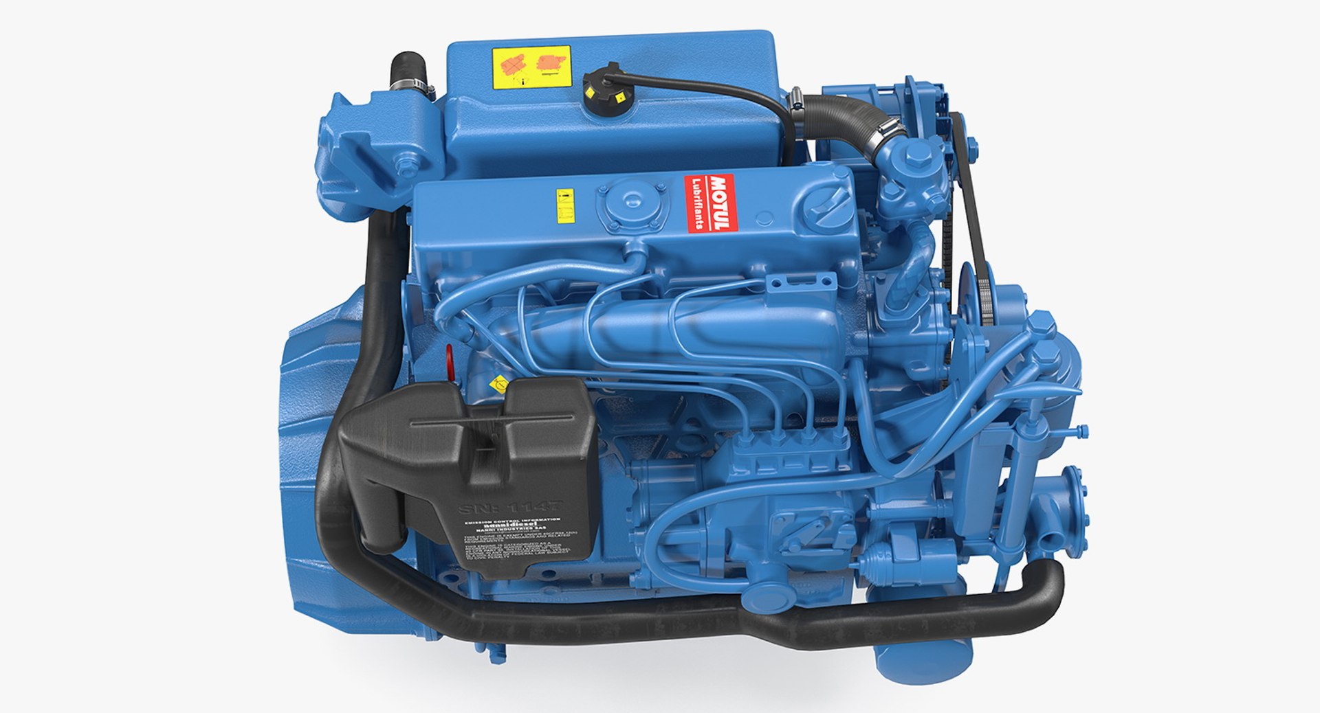 Nanni Diesel 4 Cylinder 3D - TurboSquid 1400918