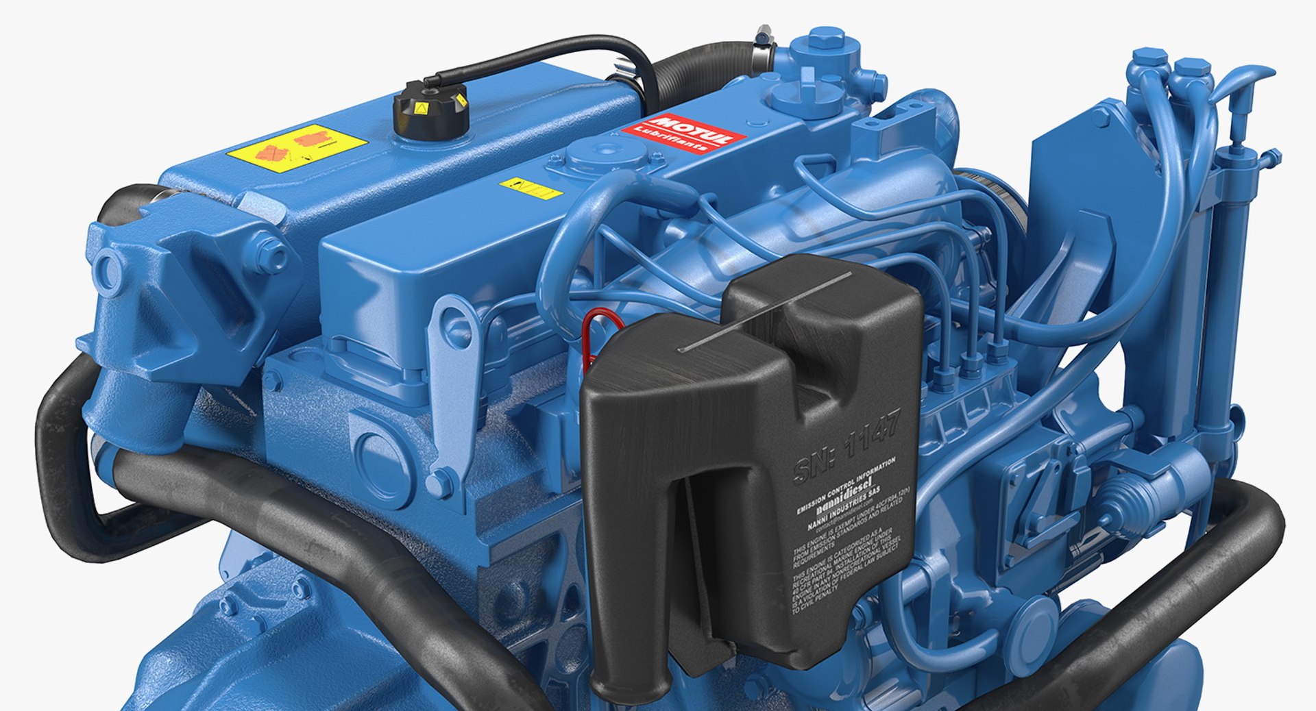 Nanni Diesel 4 Cylinder 3D - TurboSquid 1400918