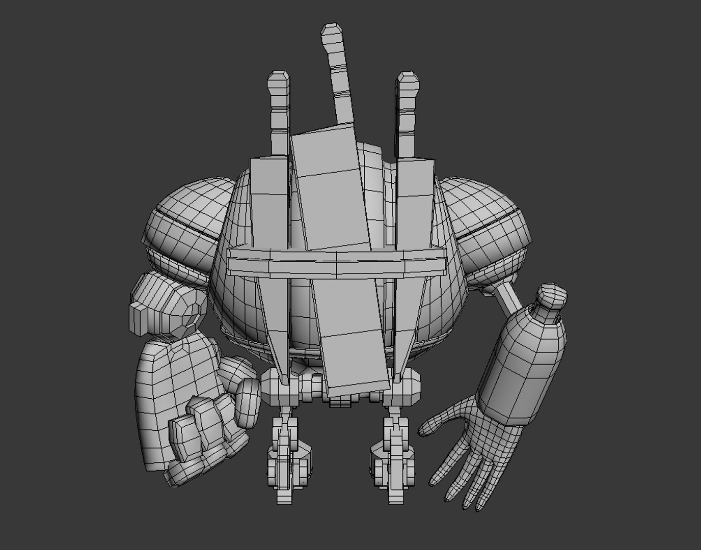 Realtime Robo 3D Model - TurboSquid 1346666