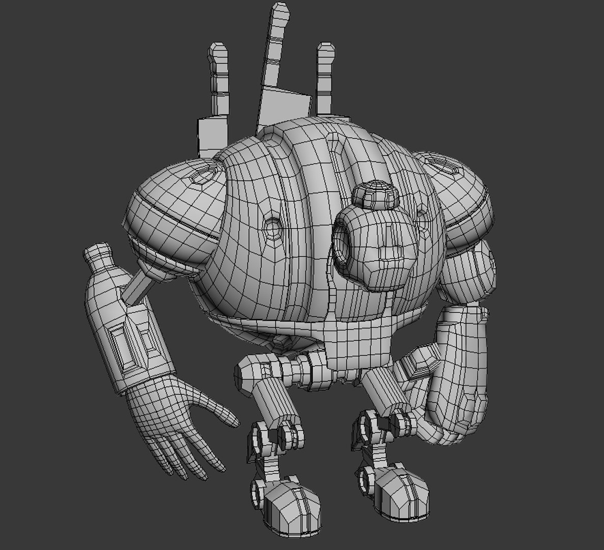 Realtime Robo 3D Model - TurboSquid 1346666