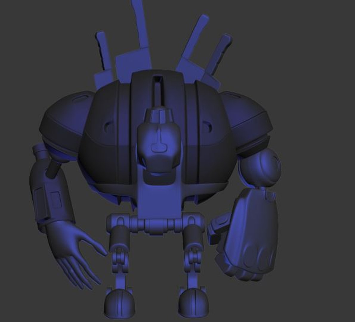 Realtime Robo 3D Model - TurboSquid 1346666