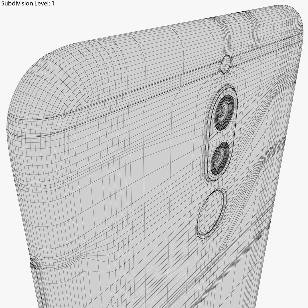 Realistic Huawei Mate 10 3D Model - TurboSquid 1215084