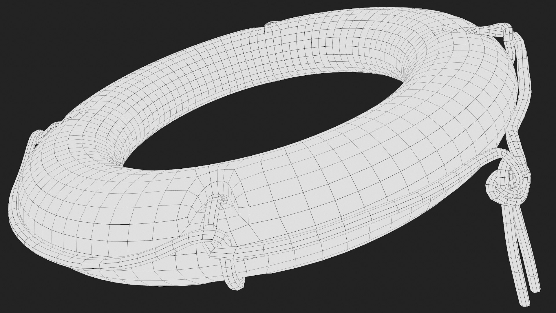 3D Model Life Buoy Pbr - TurboSquid 1536101