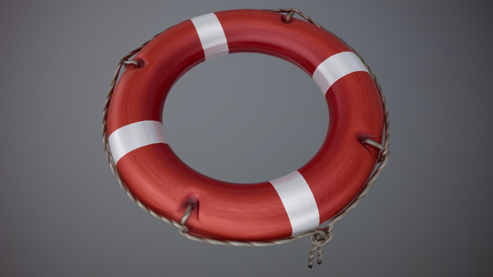 3D Model Life Buoy Pbr - TurboSquid 1536101