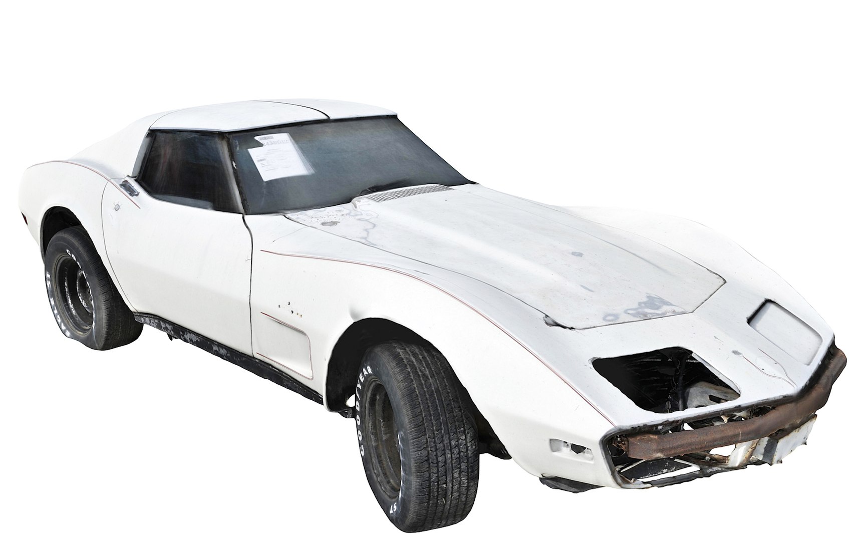 Classic Car Wreck(1) 3D Model - TurboSquid 1733517