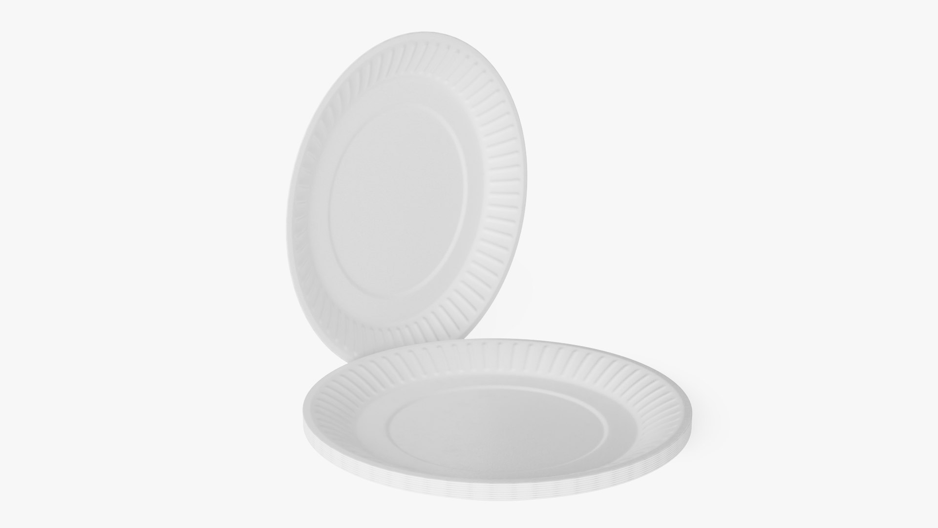 3D Paper Plate - TurboSquid 1851115