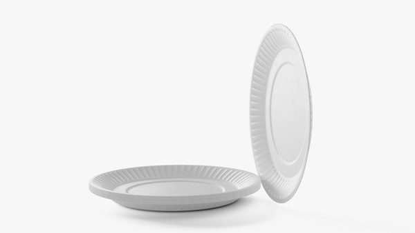 3D Paper Plate - TurboSquid 1851115