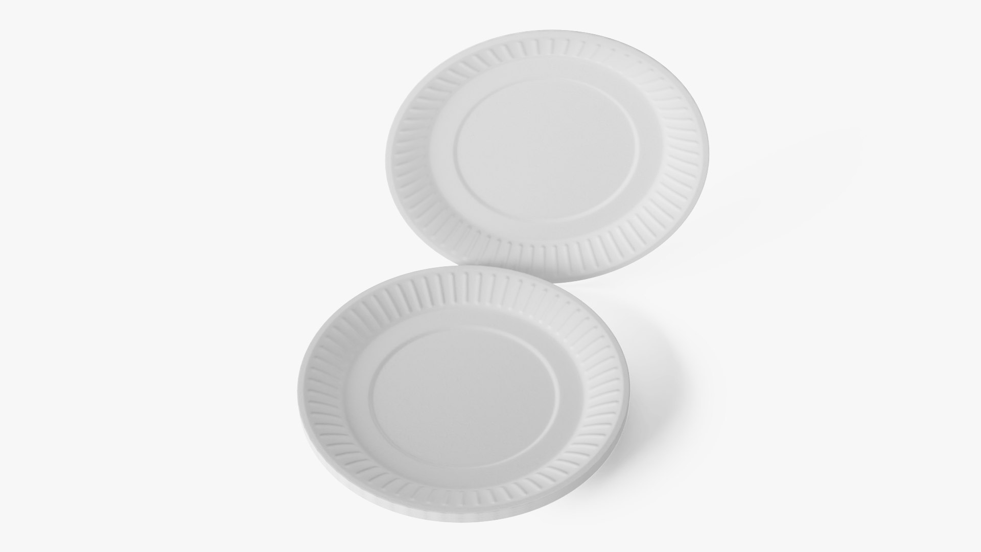 3D Paper Plate - TurboSquid 1851115