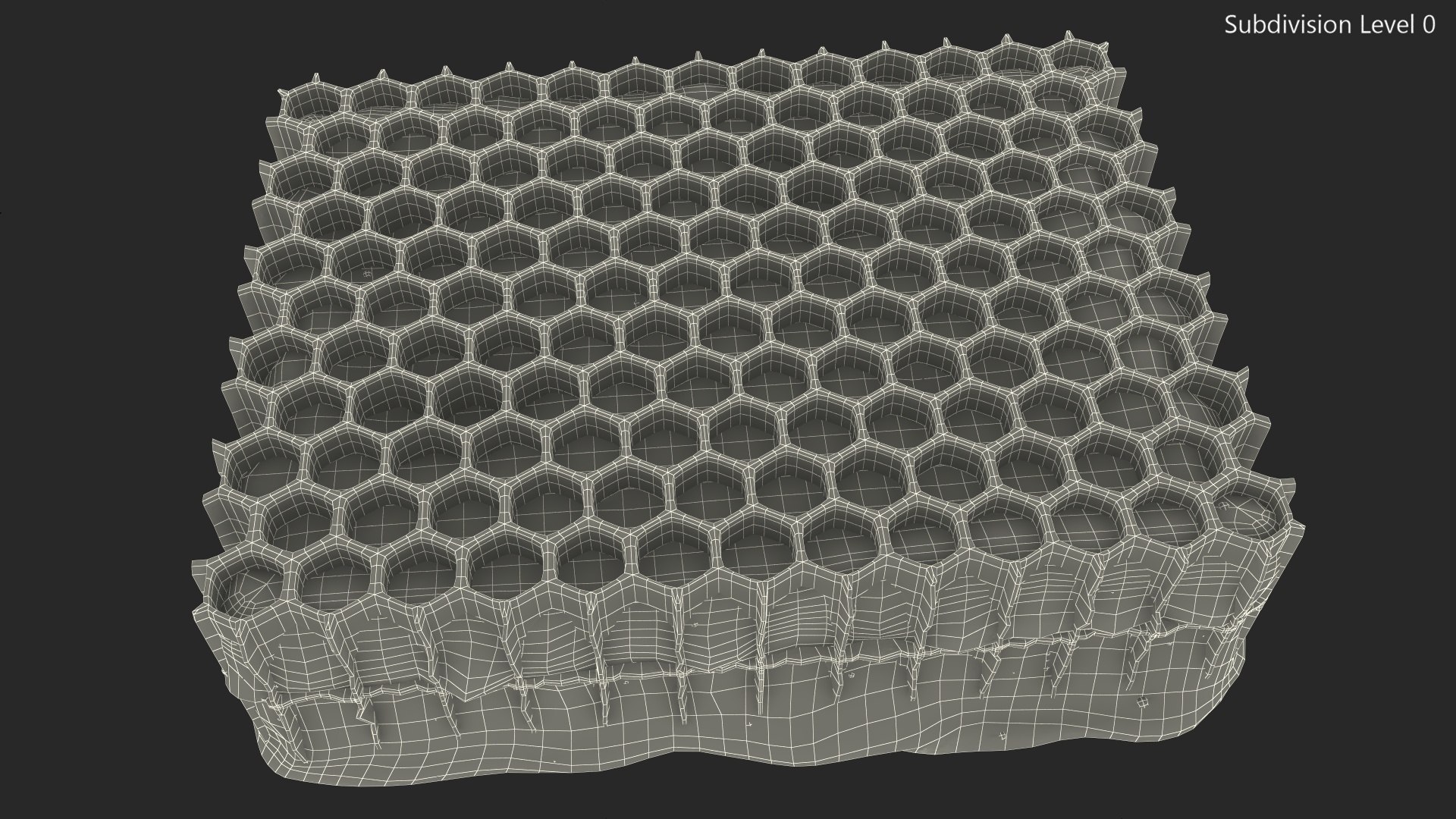 Raw Honeycomb 3D model - TurboSquid 2063028