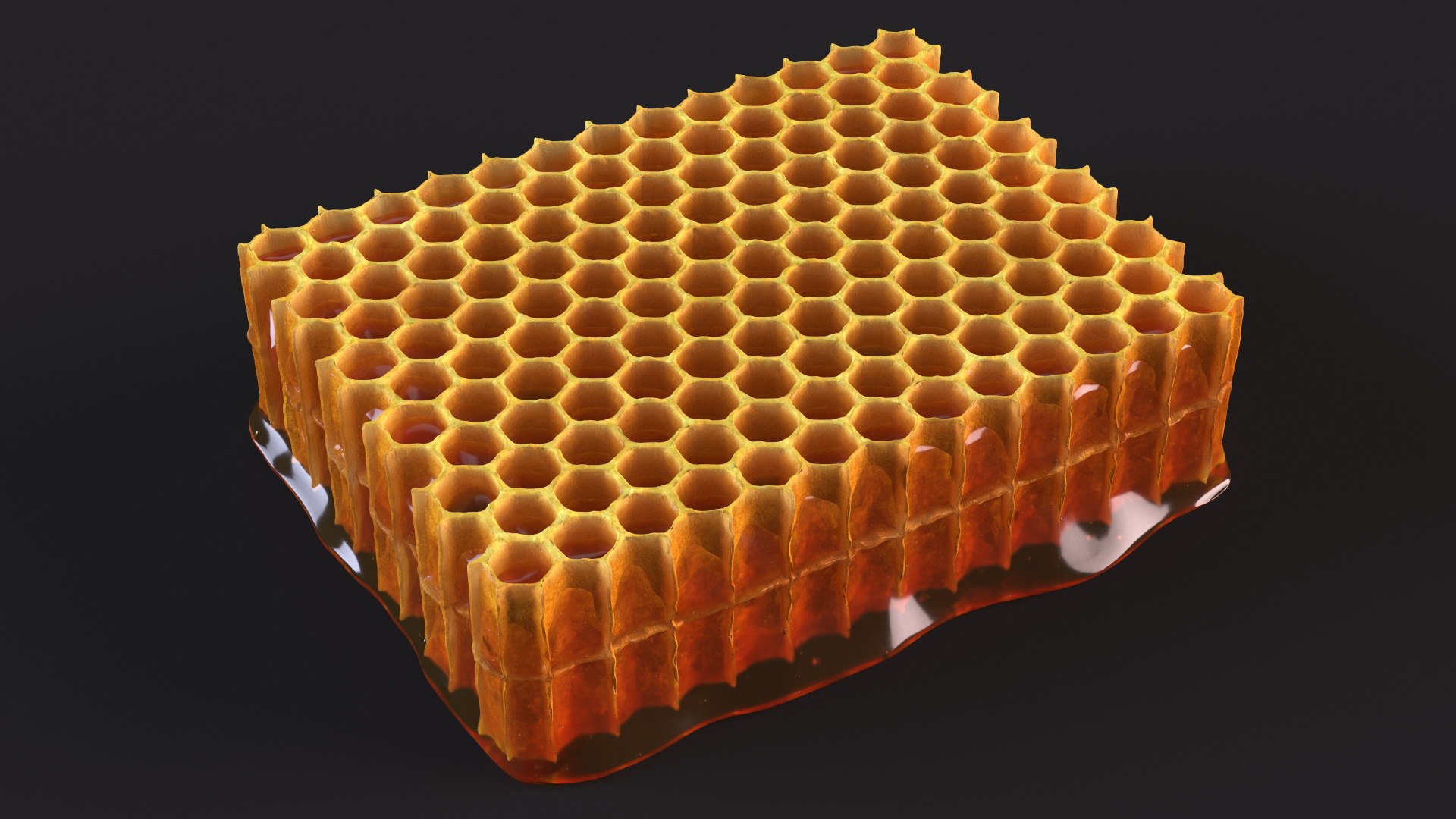 Raw Honeycomb 3D model - TurboSquid 2063028