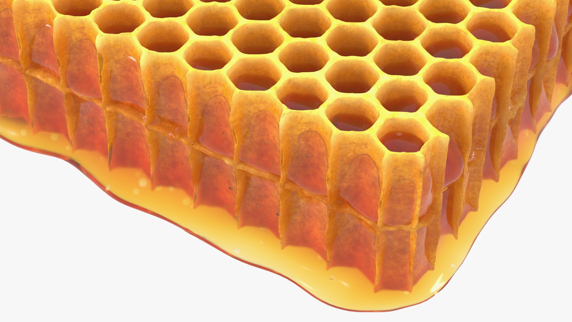 Raw Honeycomb 3D model - TurboSquid 2063028
