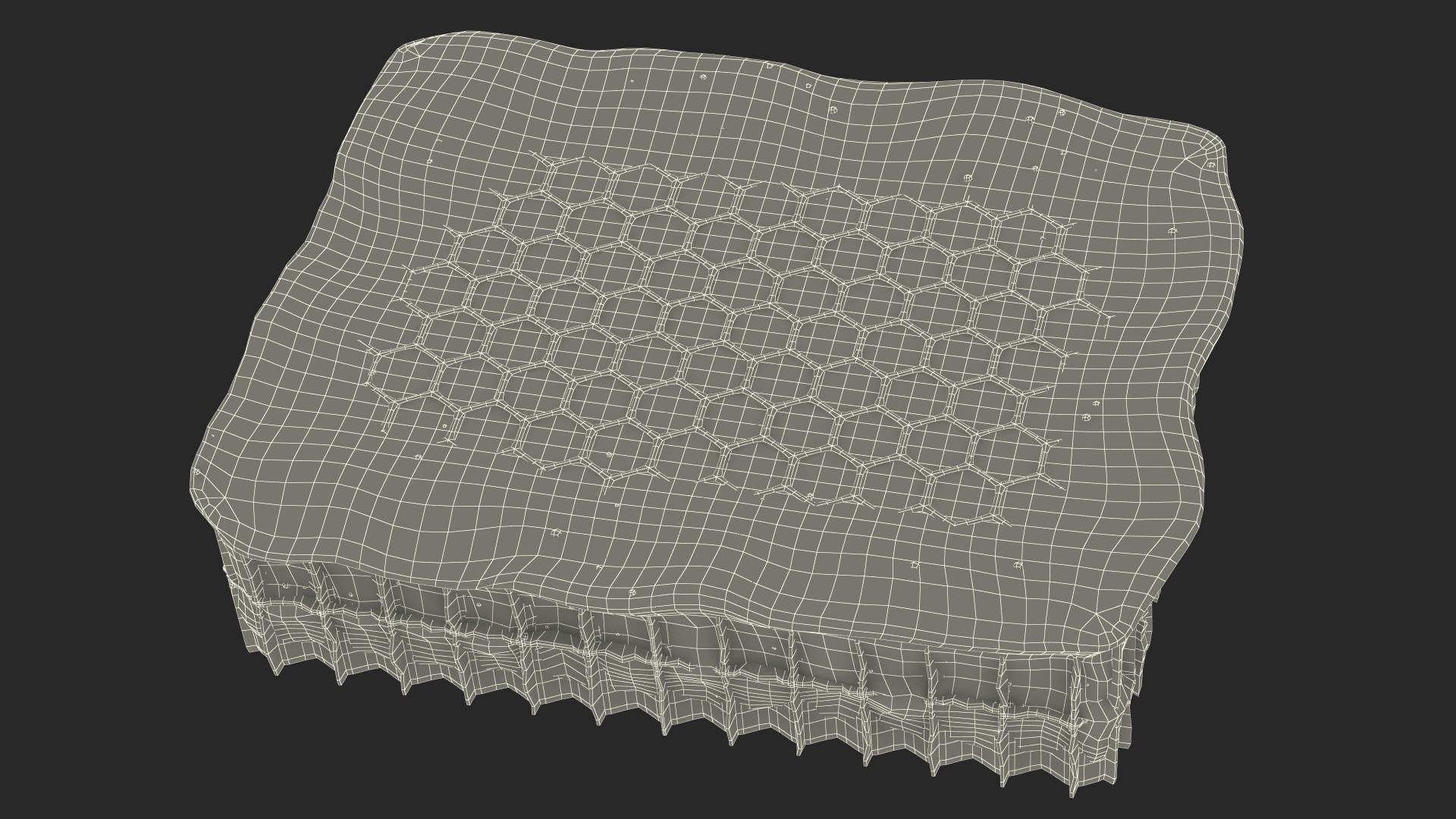 Raw Honeycomb 3D model - TurboSquid 2063028
