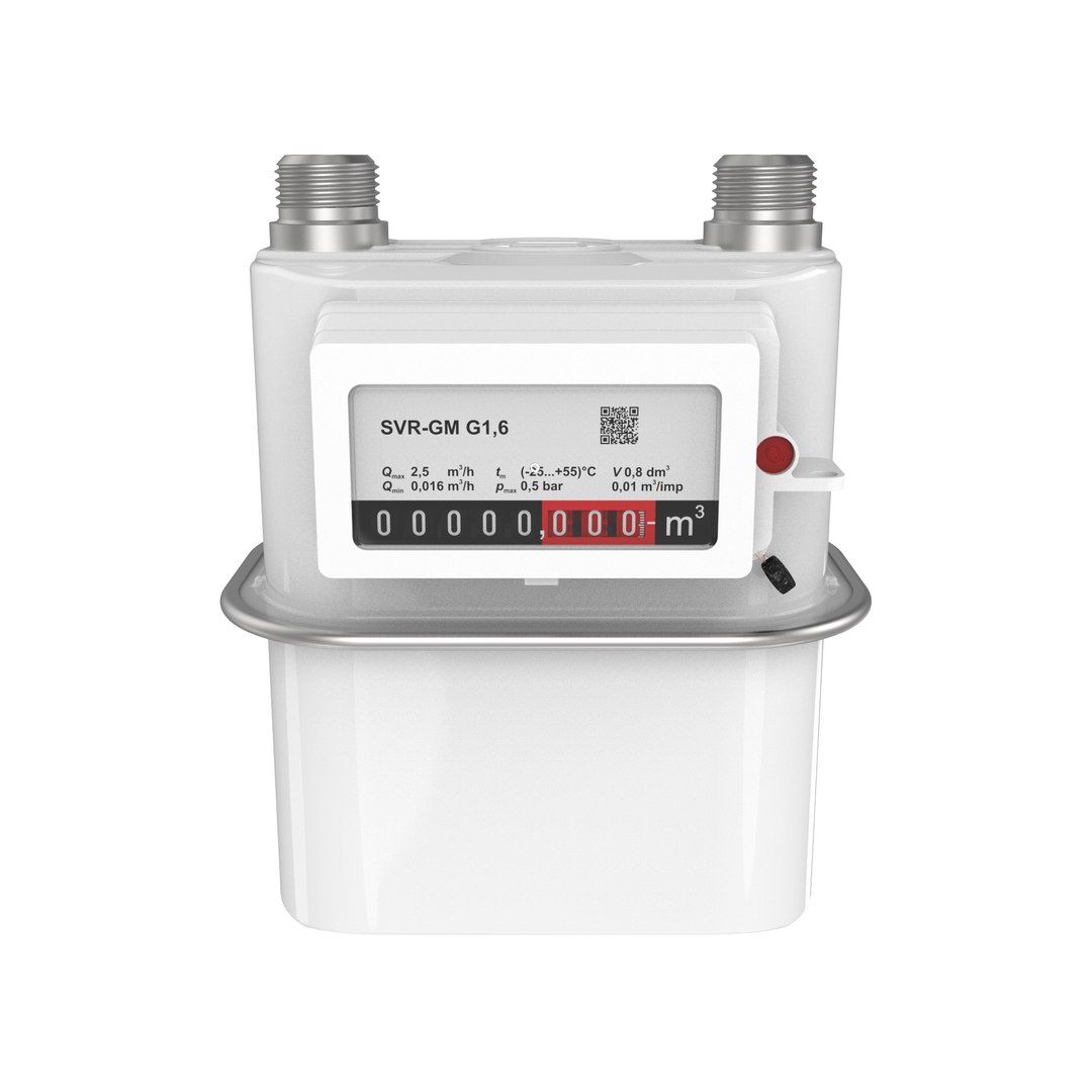 Gas Meter 3D Model - TurboSquid 1954731