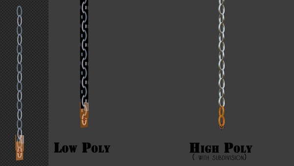 3D modeled chains pbr plane model - TurboSquid 1707696
