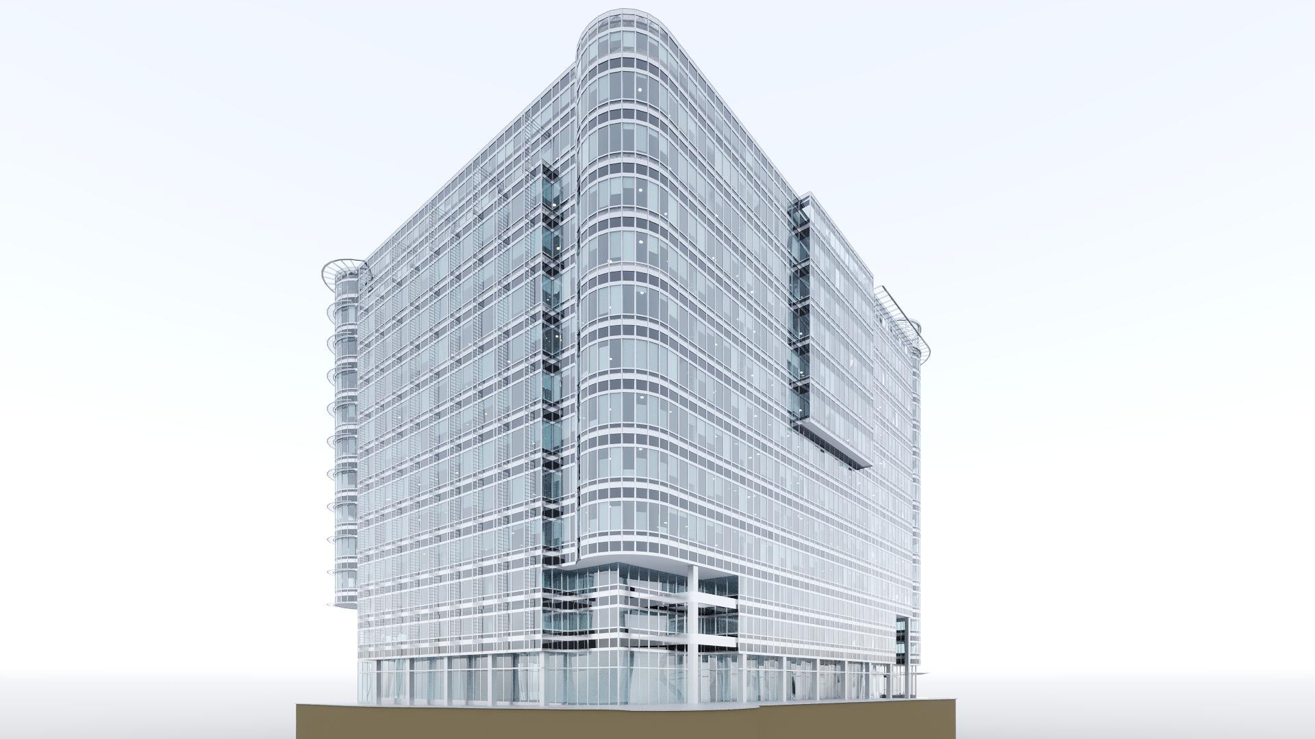 20 Canada Square Building 3D Model - TurboSquid 1982333