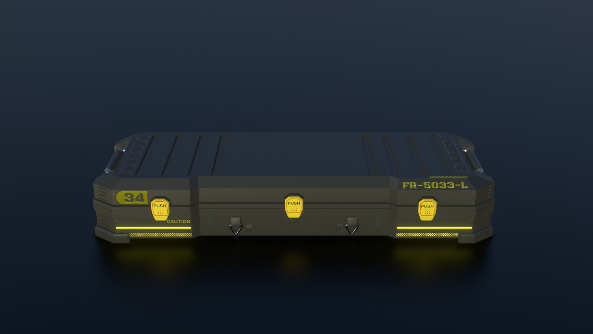 3D Sci-Fi Crates - TurboSquid 2174118