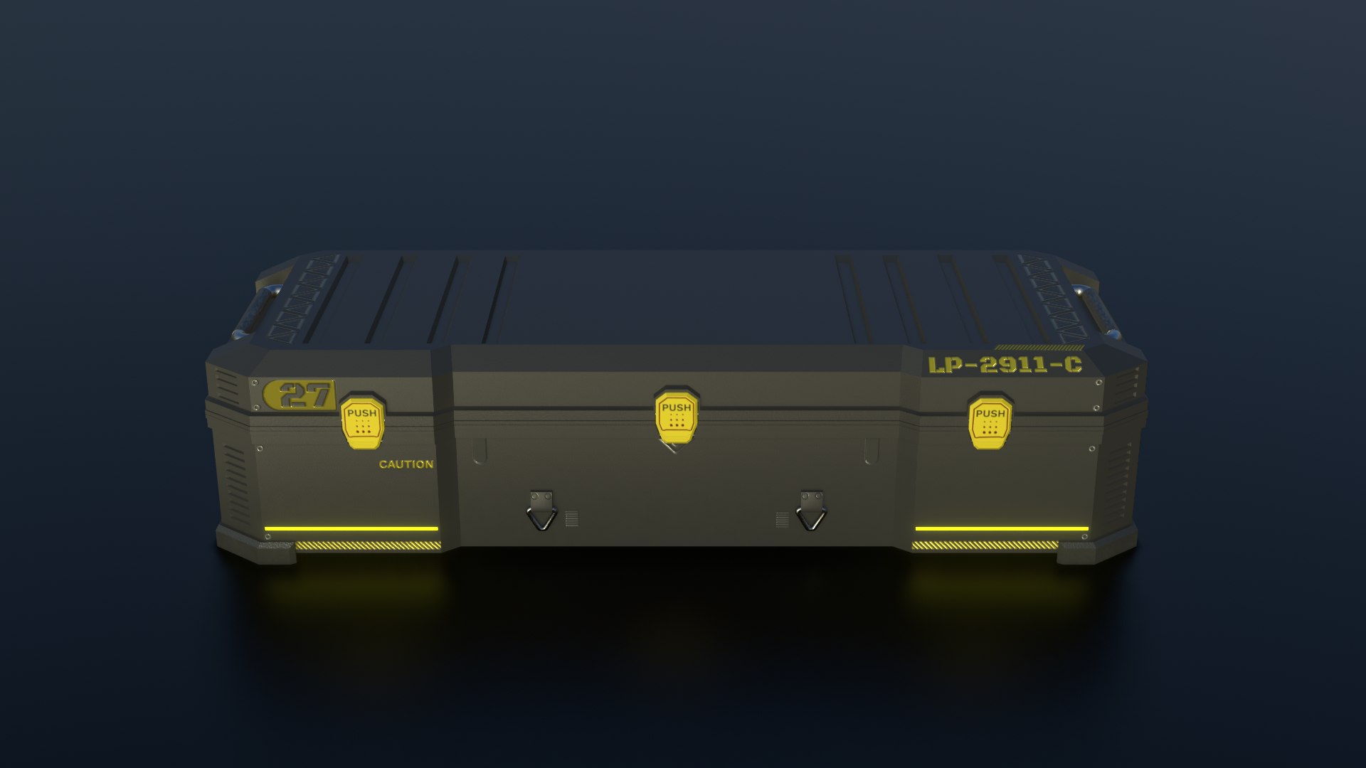 3D Sci-Fi Crates - TurboSquid 2174118