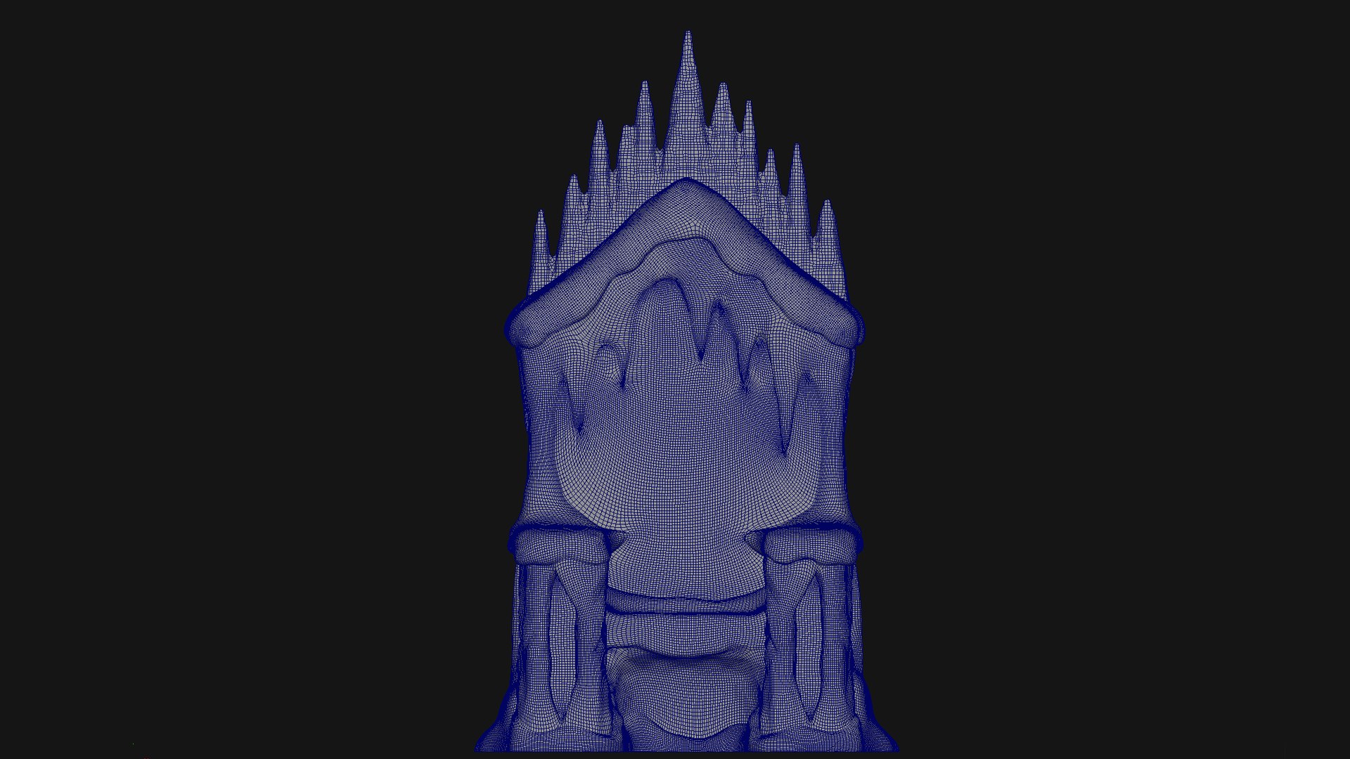 Ice Throne 3D Model - TurboSquid 2222559