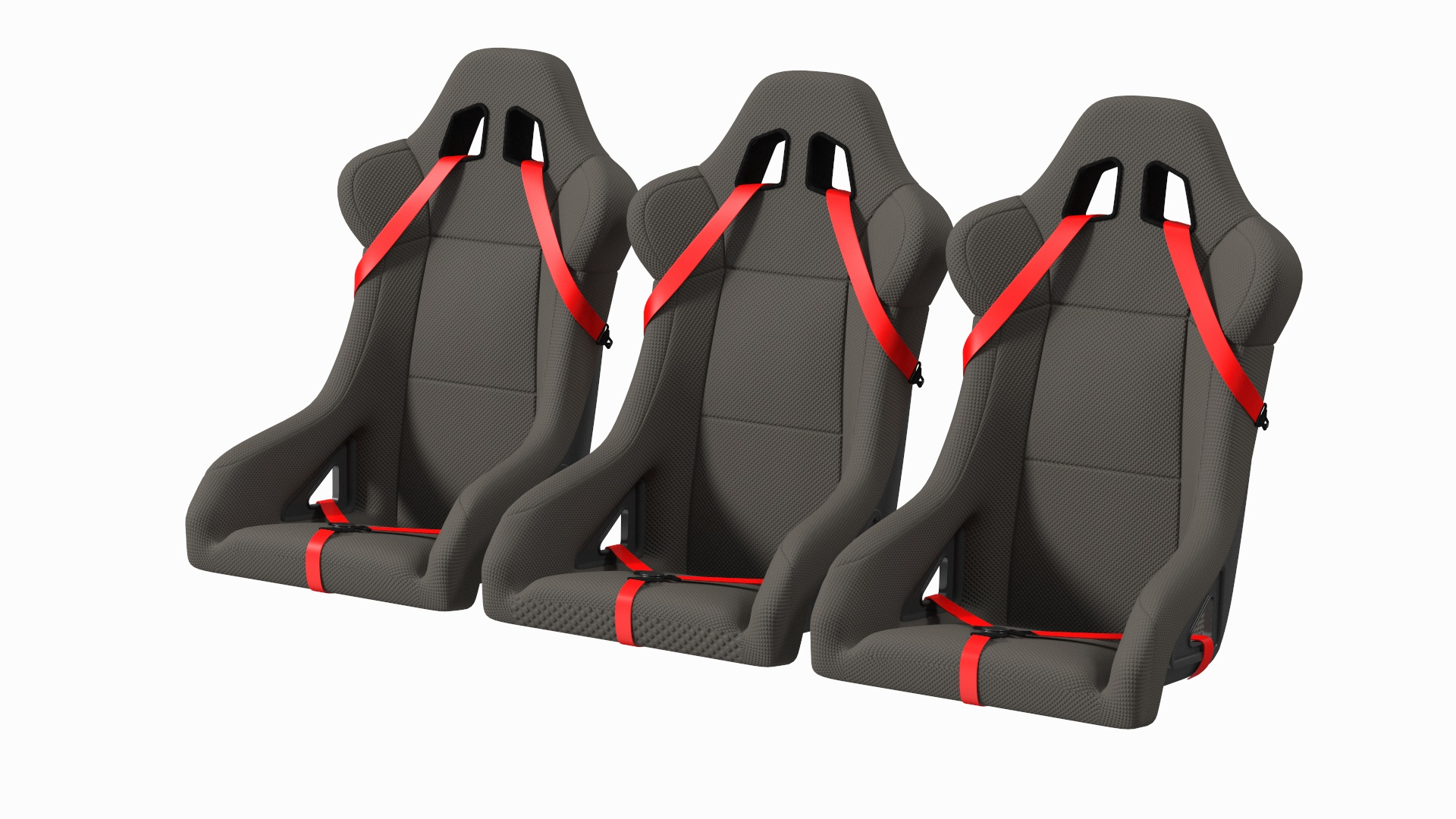 Racing Car Seats 3D Model - TurboSquid 2062991