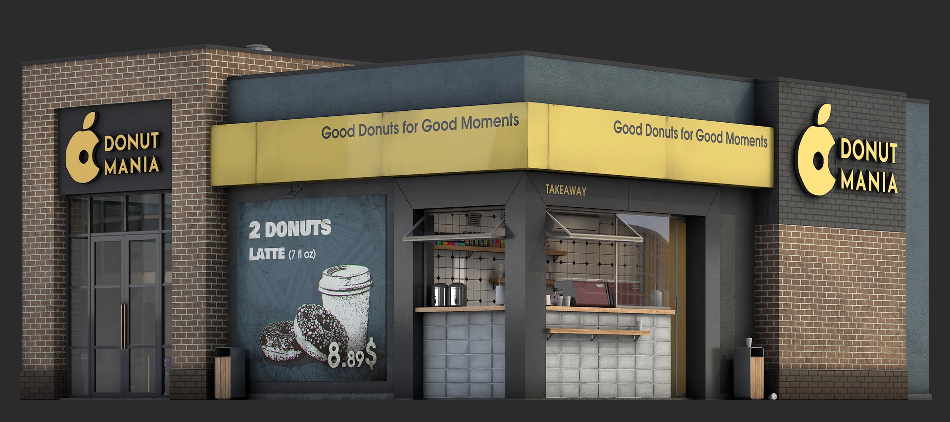 Fast Food Model - TurboSquid 1690899