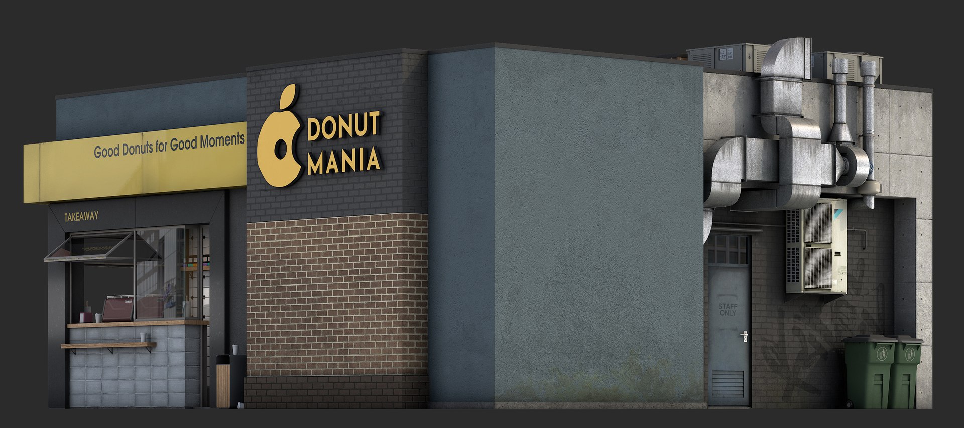 Fast Food Model - TurboSquid 1690899