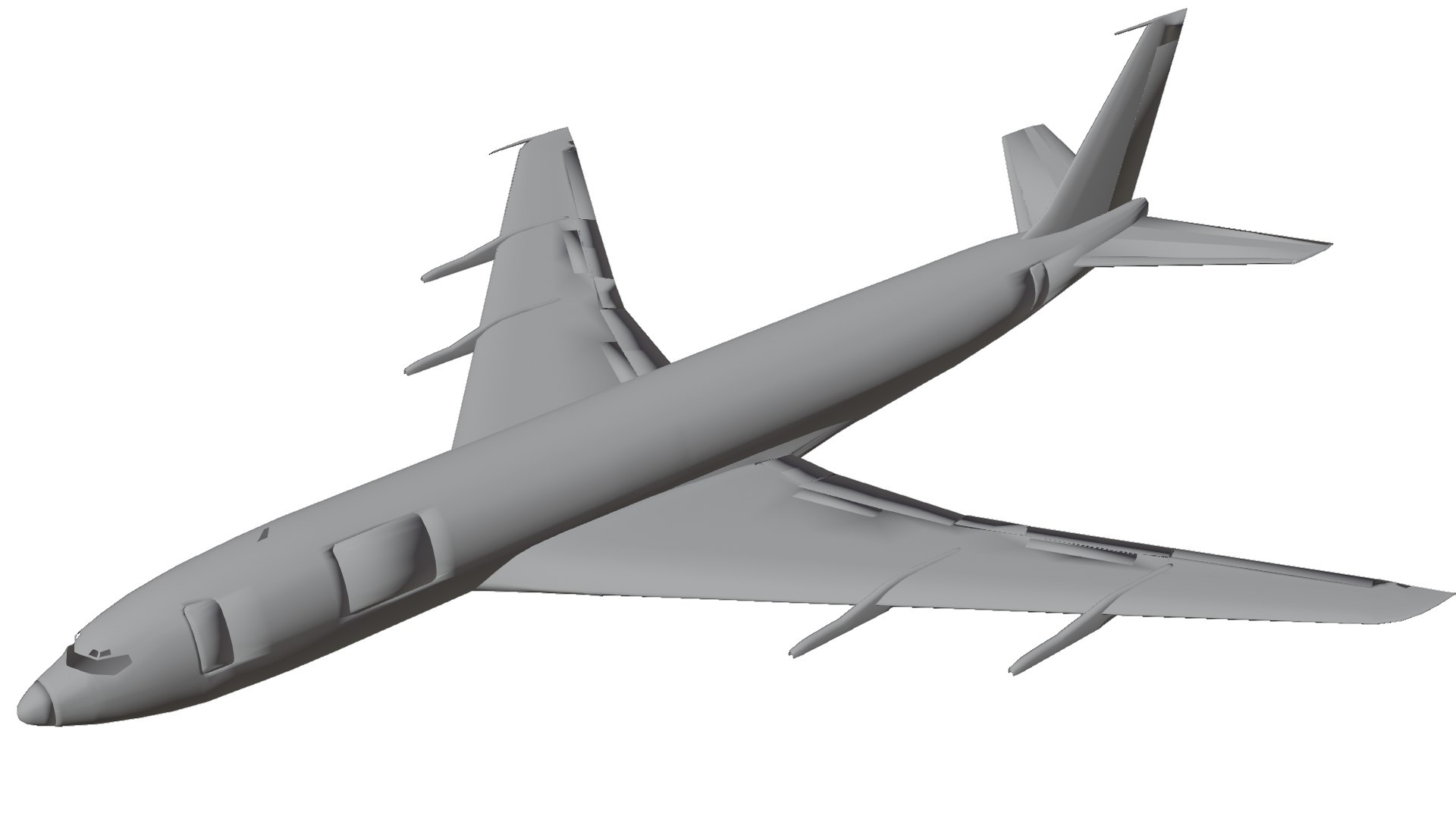 Boeing 707 Model - TurboSquid 2100345