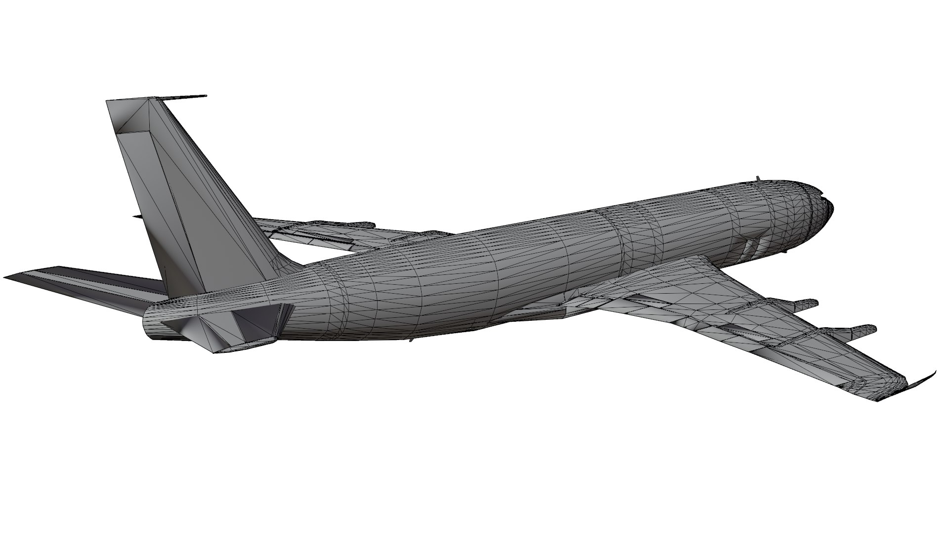 Boeing 707 Model - TurboSquid 2100345