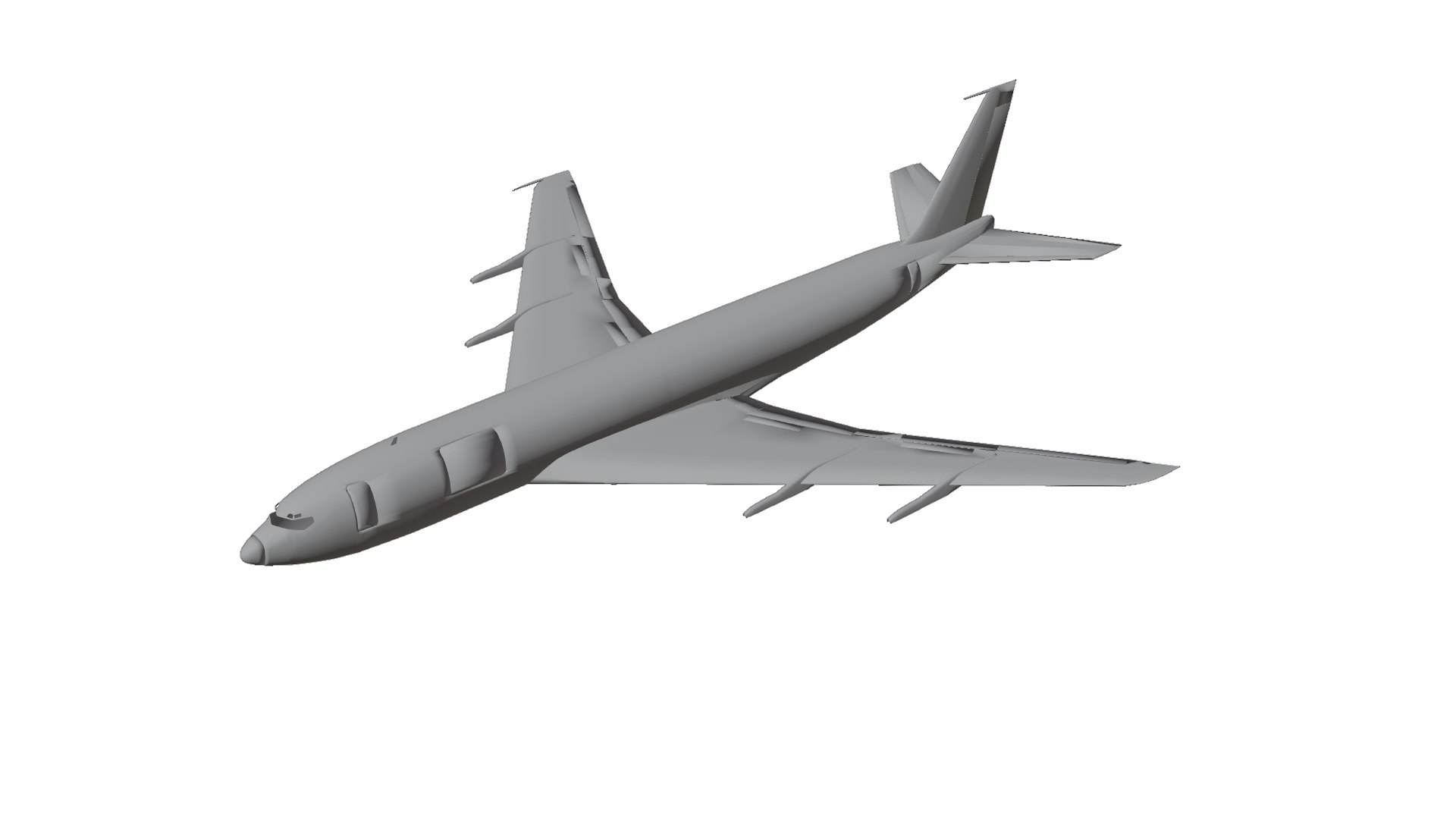 Boeing 707 Model - TurboSquid 2100345