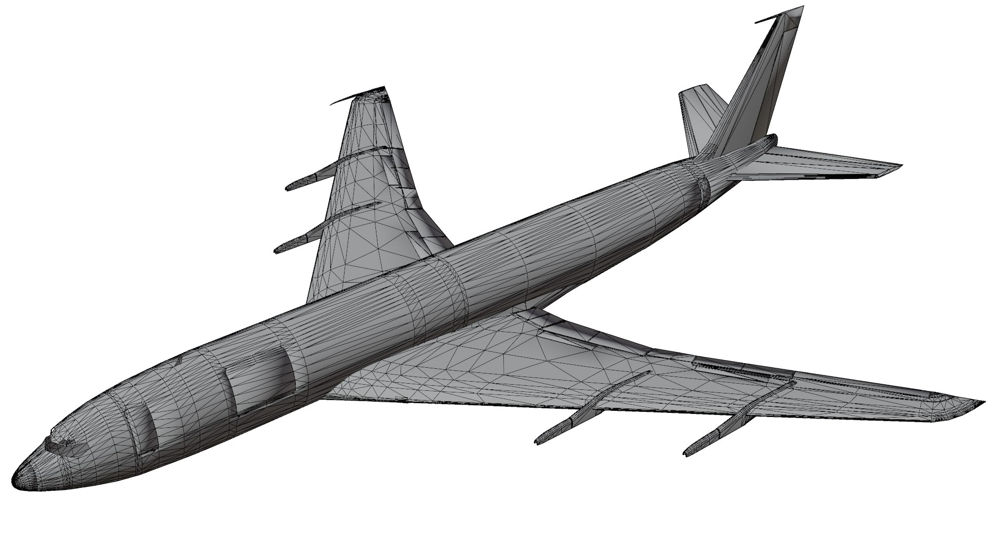 Boeing 707 Model - TurboSquid 2100345