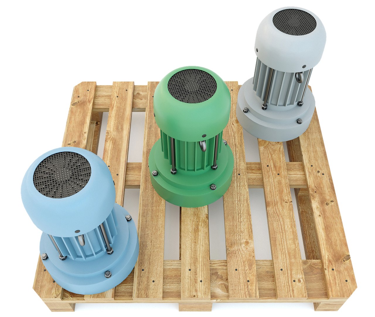 Industrial Machine Tool Vertical Electric Motor Model - TurboSquid 1807913