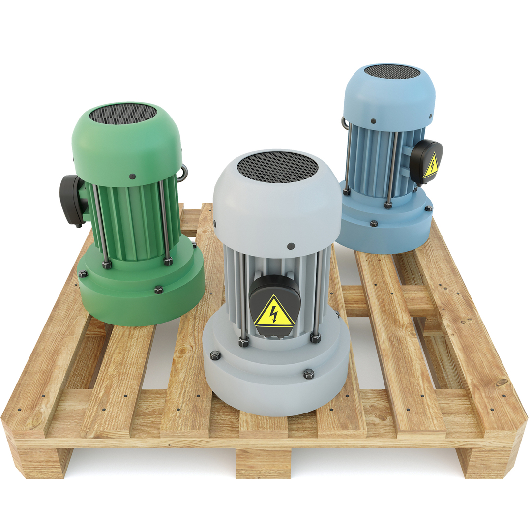 Industrial machine tool vertical Electric Motor model - TurboSquid 1807913