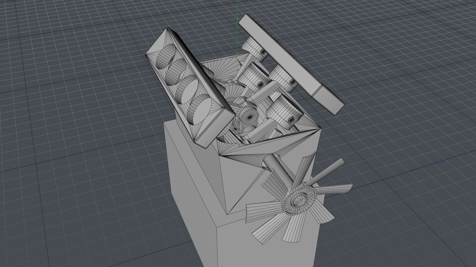 V8 Engine Animated - Octane Render 3D - TurboSquid 1793364