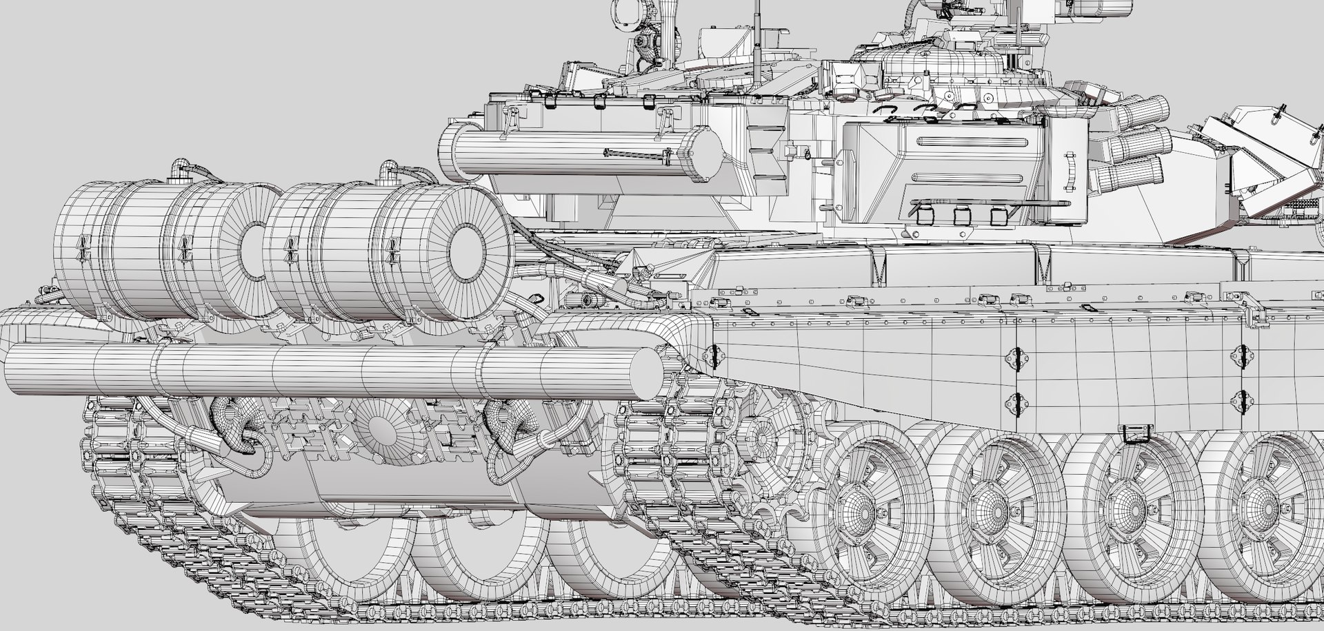 3D T-90A - TurboSquid 2094755