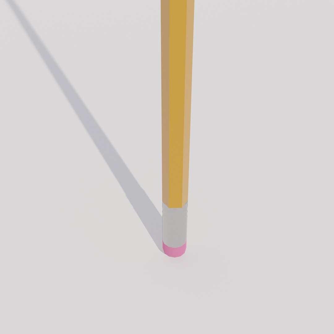Pencil 3D Model - TurboSquid 1815743
