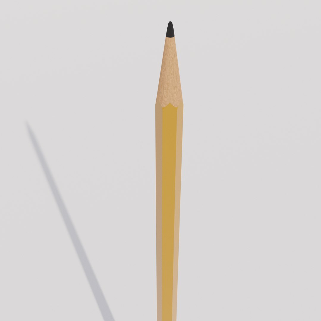 Pencil 3D Model - TurboSquid 1815743