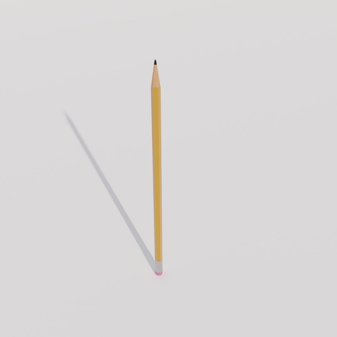 Pencil 3D Model - TurboSquid 1815743