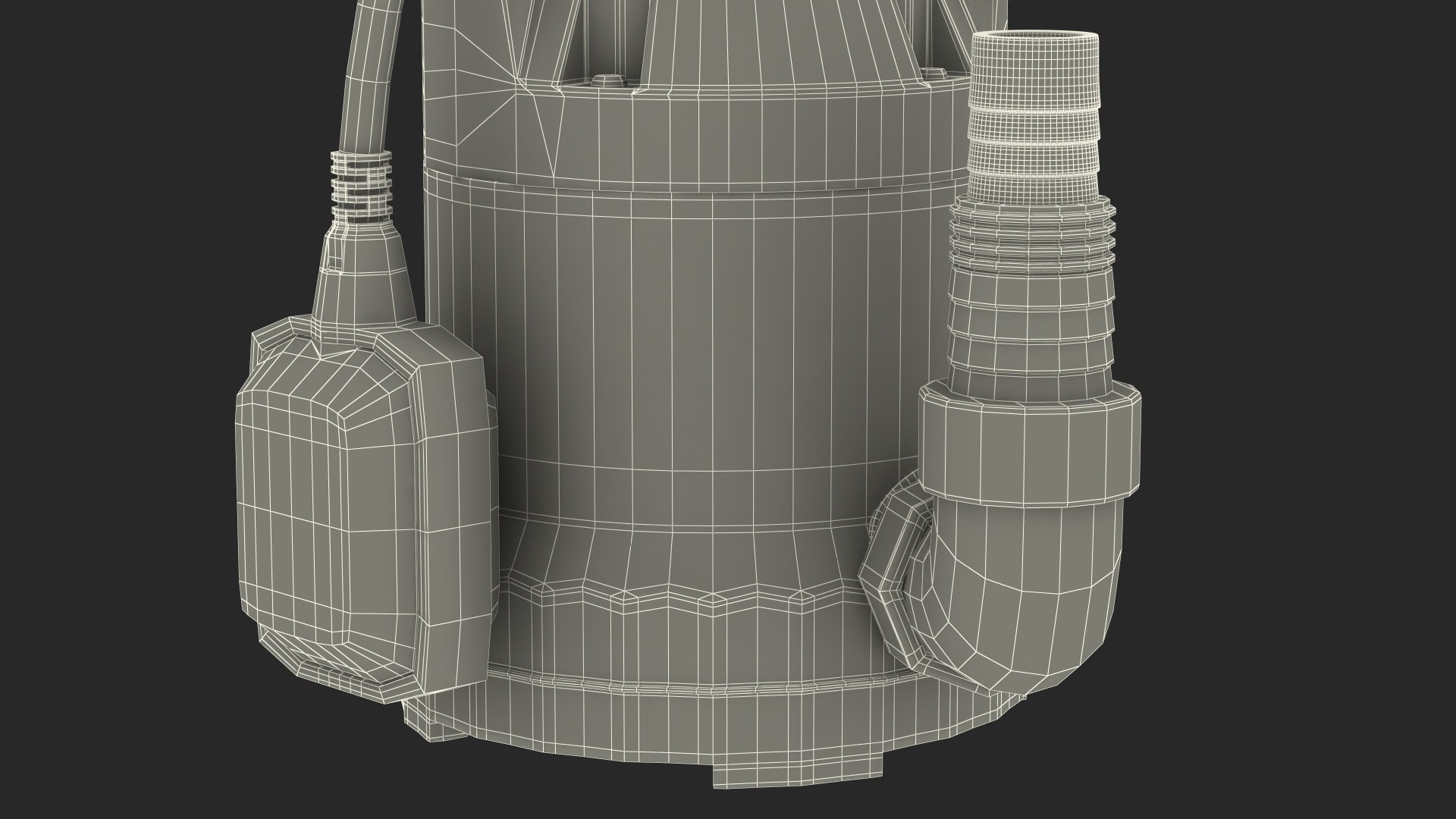 Submersible Water Pump 3D Model - TurboSquid 1980604