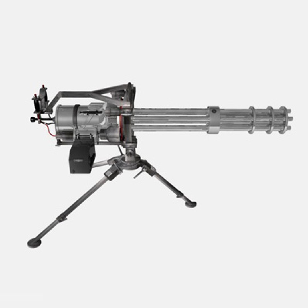 cinema4d minigun 7 62mm