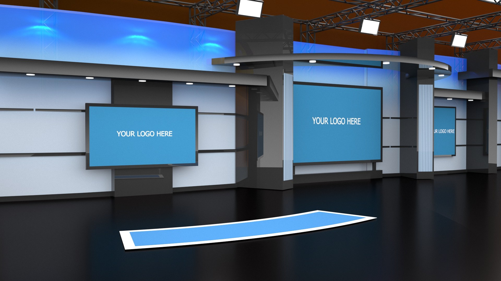 Virtual Set Design 3D Model - TurboSquid 1736311