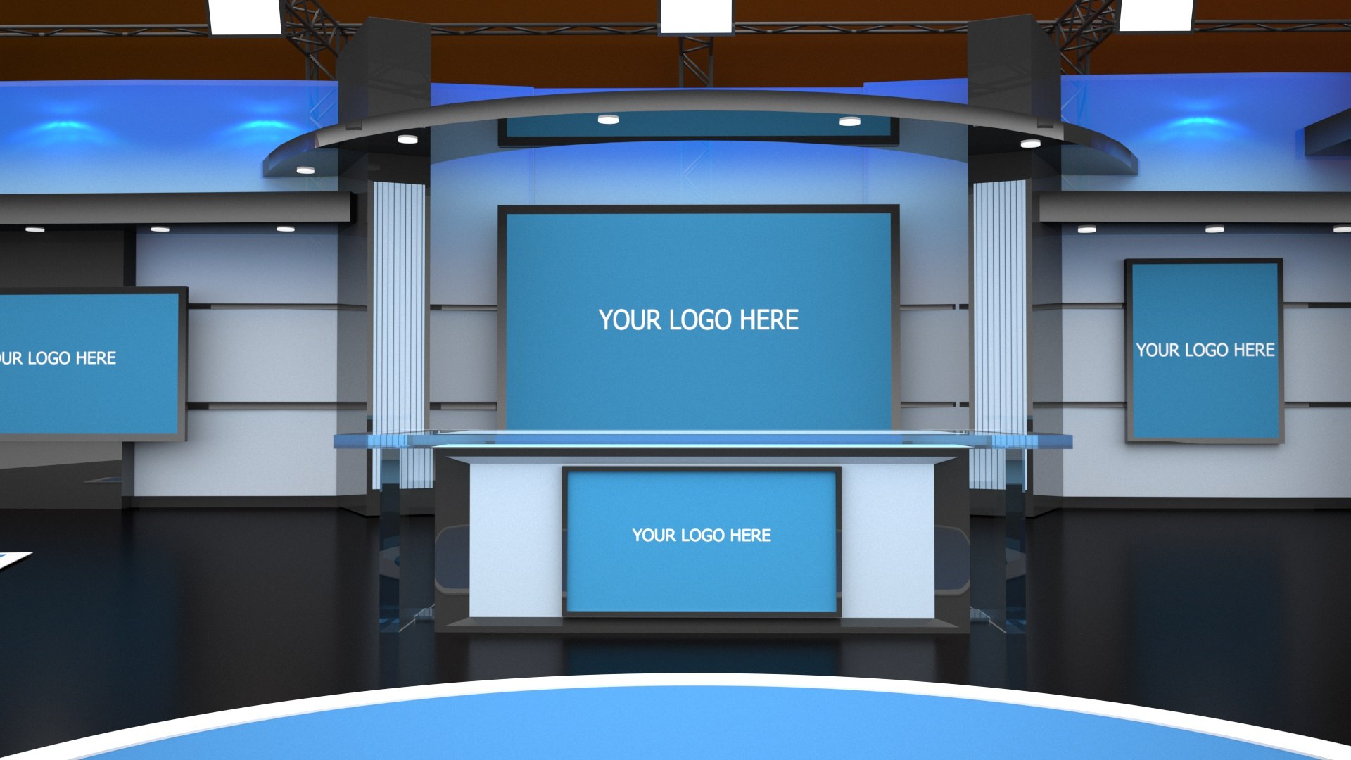 Virtual Set Design 3D Model - TurboSquid 1736311