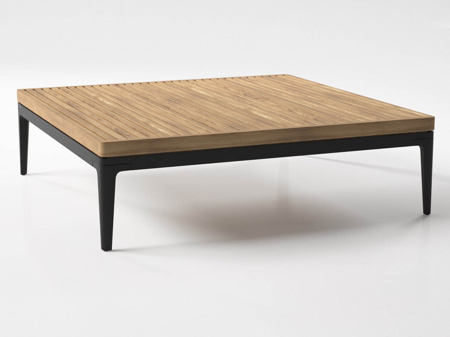 3D grid square coffee table - TurboSquid 1172388