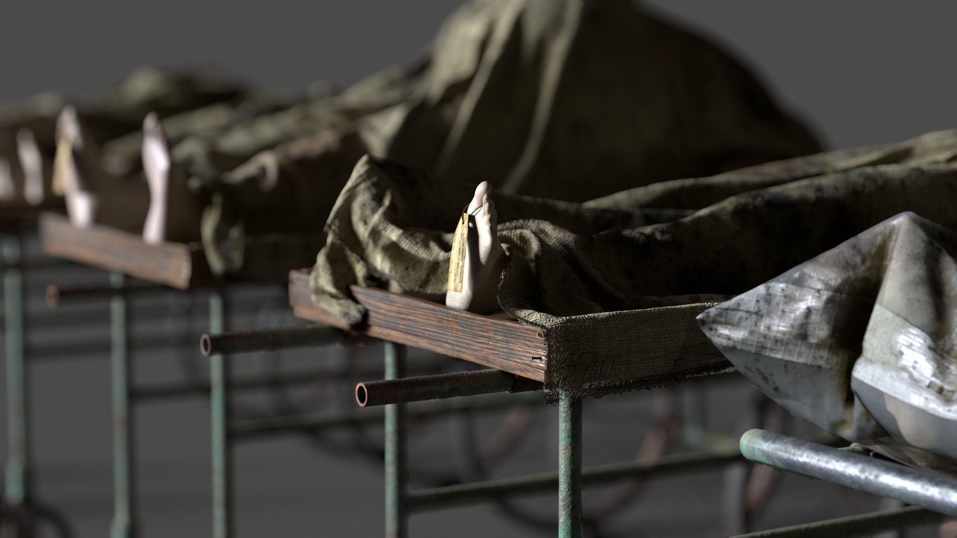 3D Stylized Dead Bodies Bundle - TurboSquid 1874003